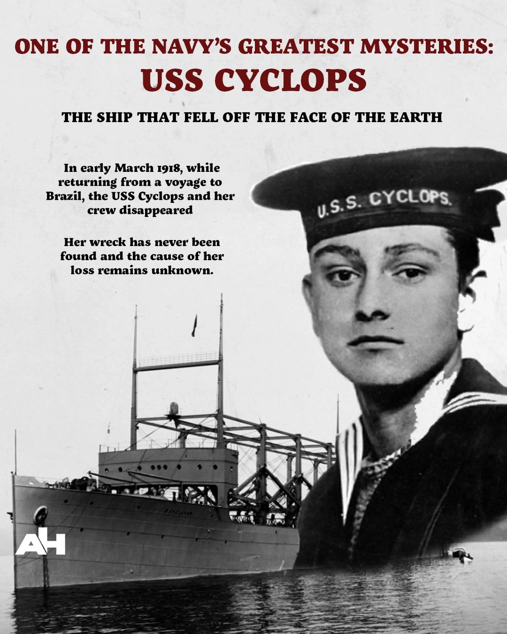 The Disappearance of the USS Cyclops – I was thinking about…